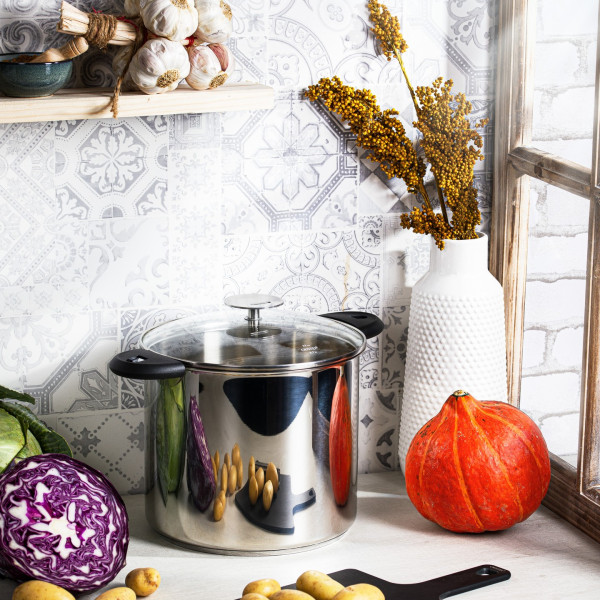 Glass steam cooking insert - Extras, Steam cookers - Cristel