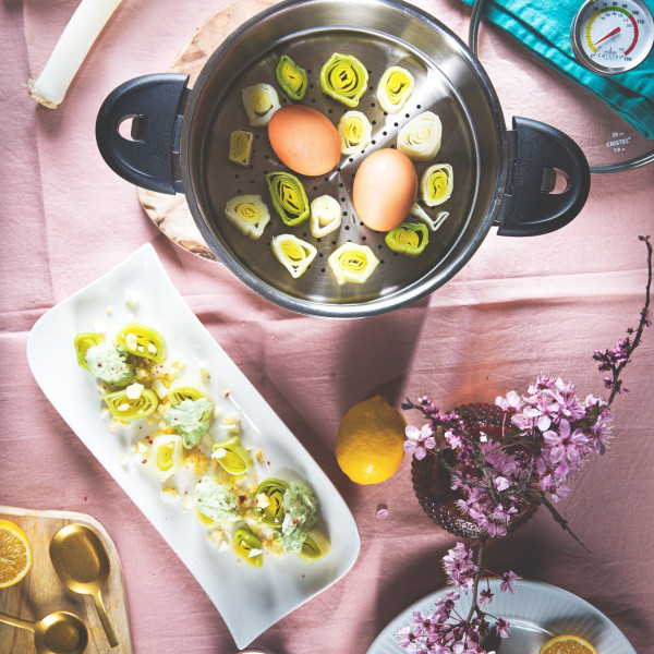 Glass steam cooking insert - Extras, Steam cookers - Cristel