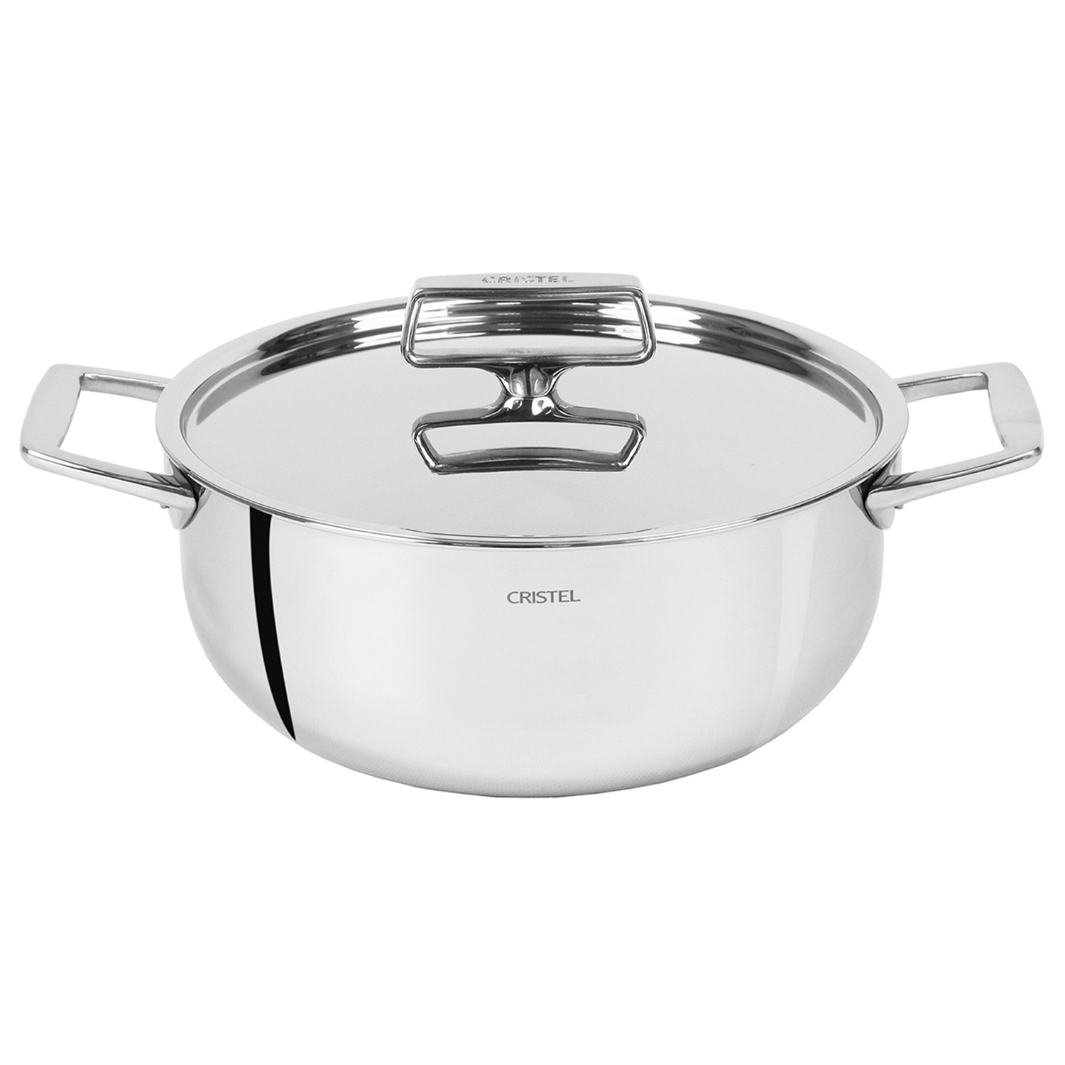 Stainless lid - Fixed Castel'Pro - Castel'Pro by CRISTEL fixed handle ...