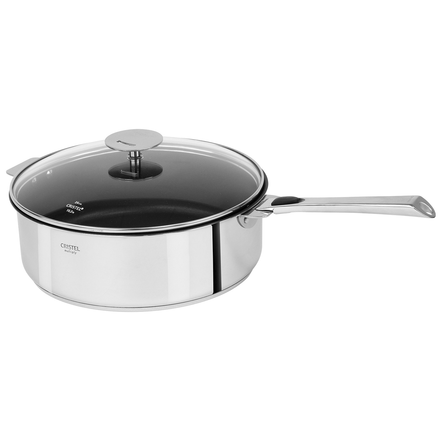 Sauteuse antiadhésive en inox Multiply amovible - Casteline amovible ...